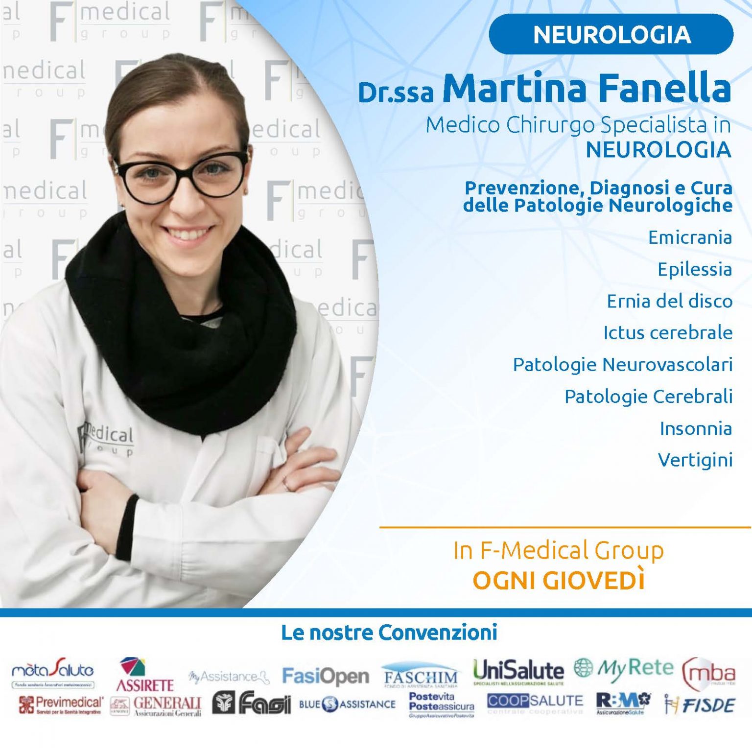 Dott.ssa Martina Fanella - Neurologo - Medical Group Italia